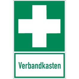 Rettungszeichen "Verbandkasten" 300 x 200 mm - MeinStempel